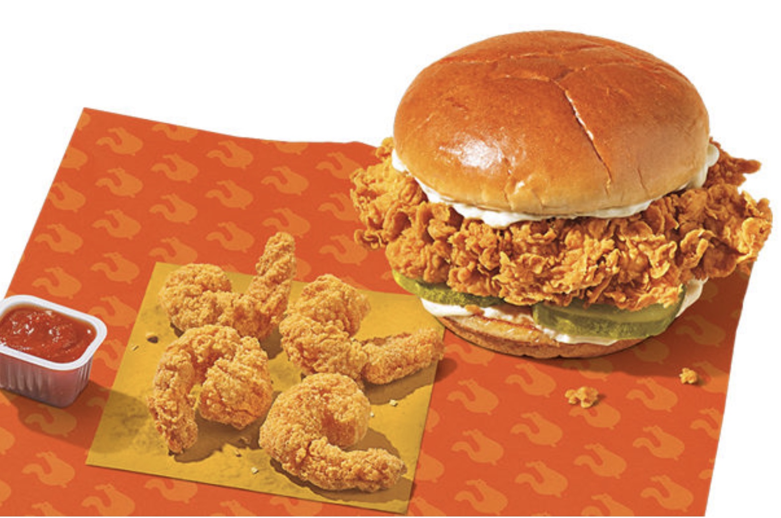 Popeyes Launches New Surf And Turf Meal – Mickey Togs